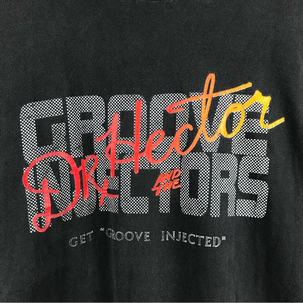 Rare Vintage 1995 Dr Hector X Groove Injectors Band T… - Gem